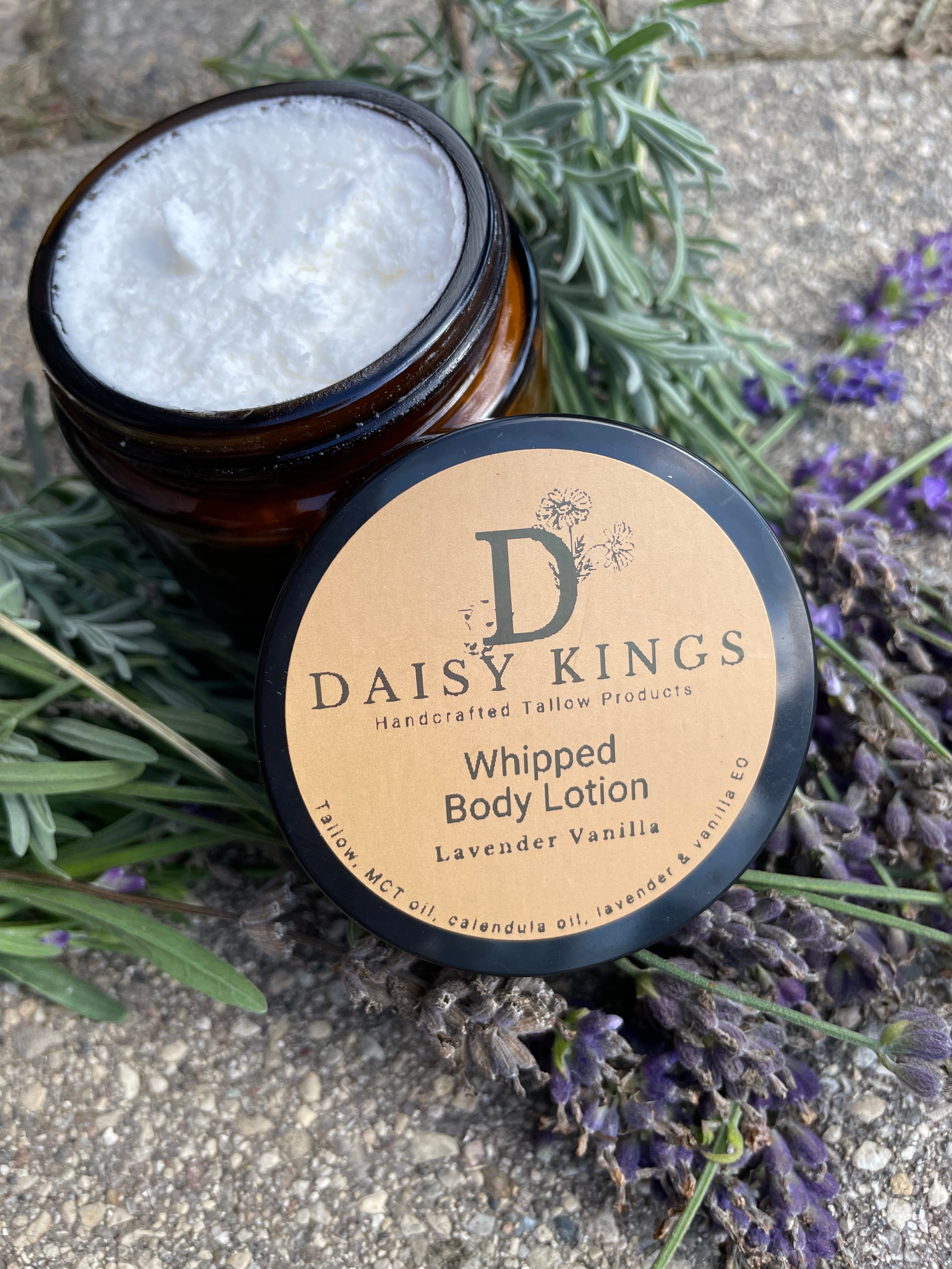 Lavender Vanilla Whipped Body Lotion – Daisy Kings